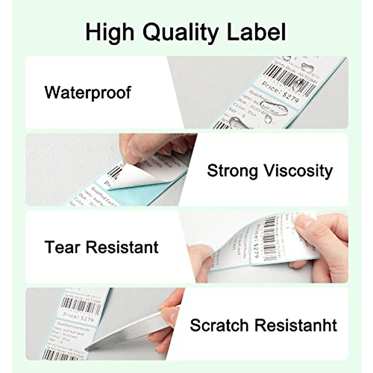 Label Maker Machine 220B with Label Maker Tape 40 * 30