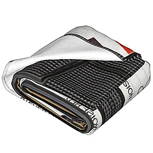 Retro Vintage 80s or 90s Fashion Style Throw Blanket Fleece Blanket Soft Cozy Warm Flannel Blanket for Living Room Couch Bed Office 50"x 40"