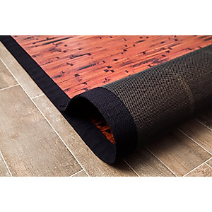 Anji Mountain 5-Foot-by-8-Foot Natural Fiber Rug, Cobblestone