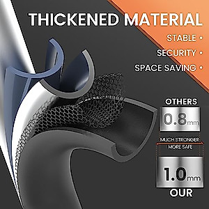 ASPERLAD Step Ladder Folding 2 Step Stool Adult with Wide & Anti-Slip Pedals Ergonomic Portable Steel Ladders for Household, Kitchen, Office 330LB