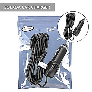 Dash Cam Charger Mini USB, Car Charger with USB Port Compatible with APEMAN, Rexing, Byakov, AKASO, Crosstour, Trekpow, Pruveeo, OldShark, Garmin and Most Other Dash Cam, Android Devices. (11.5FT)
