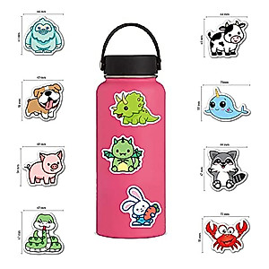 WABOOC Scrapbook Supplies/Stickers for Kids Teens Journaling/Vision Board Supplies Waterproof Vinyl Planner/Valentines Stickers for Water Bottle, Sticker Book, DIY Stickers for Journaling 100PCS
