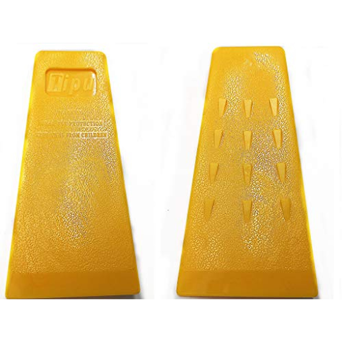 TIPU Felling Wedge for Safe Tree Cutting, 4 Pack: 8"(2-Pack)/5.5"(2-Pack), Tree Felling Wedge to Guide Trees Stabilize and Safely to Ground for Loggers and Fallers