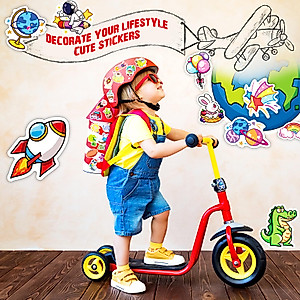 600Pcs Stickers for Kids, Water Bottle Stickers, Vinyl Waterproof Scrapbook Cute Bulk Stickers Pack for Laptop Skateboard Computer Guitar, Mixed Colorful Cool Stickers for Teens Kids Boys Girls