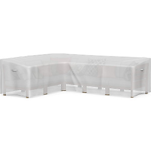 Simple Houseware Outdoor Patio Sectional Sofa Cover, Left-Facing