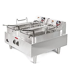 Star 530TF Electric Fryer, Twin Pot, 30 lb.