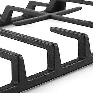 DG94-00937A DG94-00468B Cast Iron Side Grate Replacement for Samsung Stove Parts NX58H9500WS NX58H5600SS NX58R5601SS NX58J5600SG NX58F5500SS and More Samsung Gas Range Parts Stove top Support 1 Pack