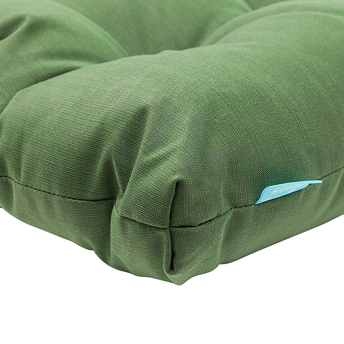 QILLOWAY Indoor/Outdoor Bench Cushion,51-Inches (Dark Green)