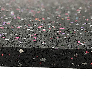 RevTime Anti-Vibration Mats, 28" x 28", 5/8" (15 mm) Thick Rubber Mats, Anti-Walk, Anti-Move, Anti-Noise for Washer, Dryer, Audio Equipment, Strength Training Equipment Mat (Pack of 2)