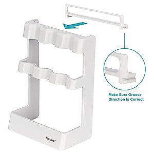 stonylab Pipette Stand, Lab Universal Pipette Holder Pipet Stand Rack for General Pipette Models