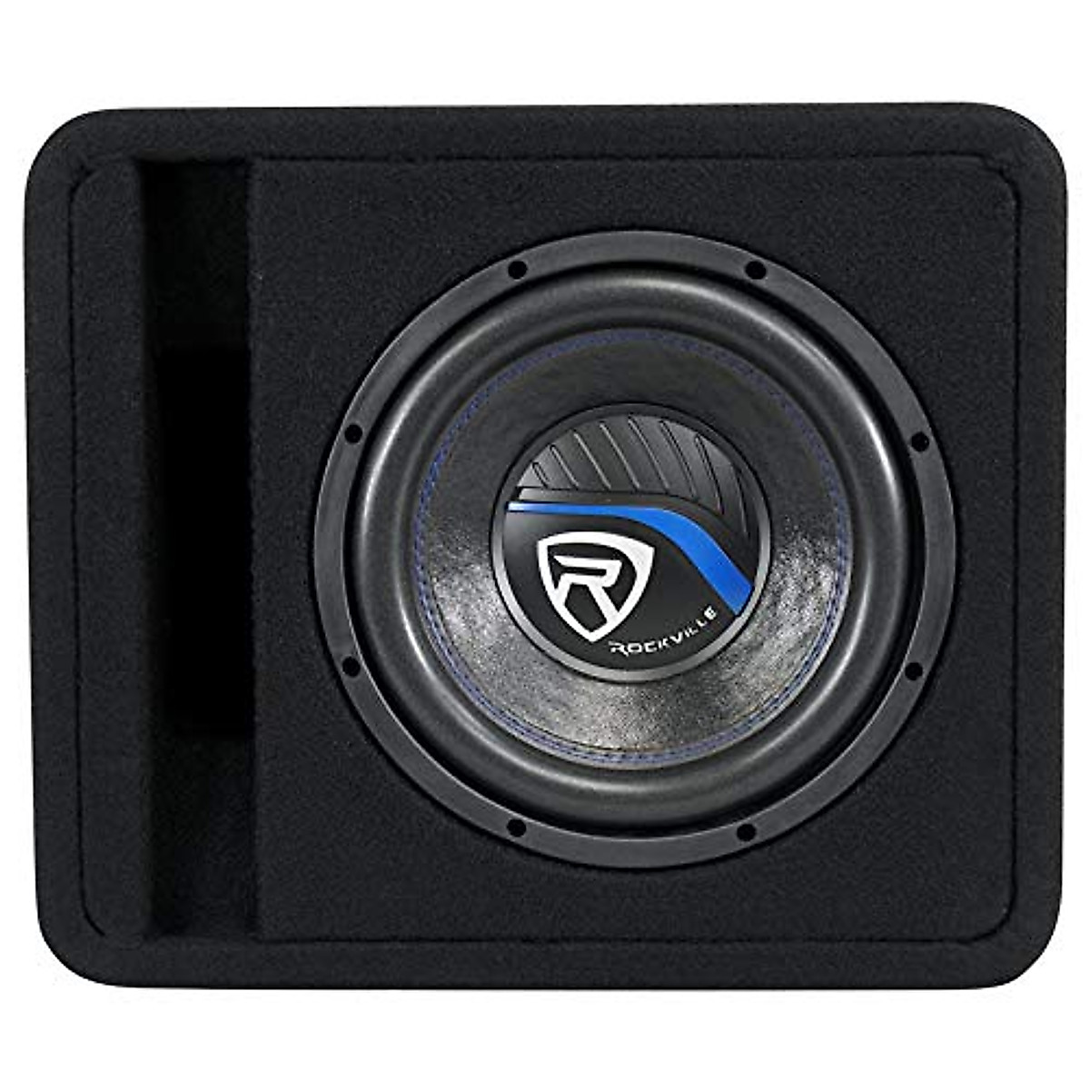Rockville SK510 PACKAGE 10" 1200w Loaded K5 Car Subwoofer Enclosure+DB11 Amp