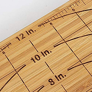 Totally Bamboo Reversible Baker's Board and Carving Butcher Block with Juice Grooves