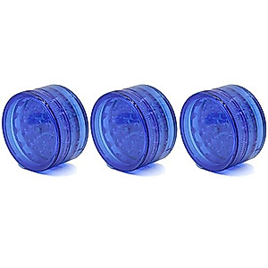 12 Pack Herb Grinder For Manual, 2.5in Small Spice Grinder With Storage, Portable And Disposable Plastic Herb Grinder,Mix