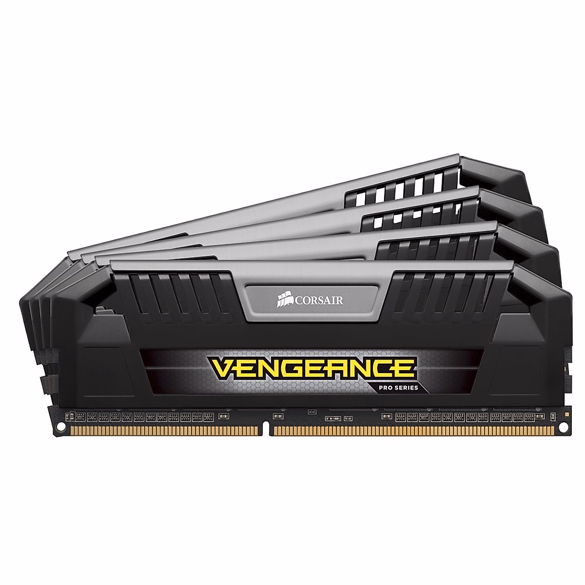Corsair CMY32GX3M4A1600C9 Vengeance Pro 32GB (4x8GB) DDR3 1600 MHz (PC3 12800) Desktop 1.5V, Black