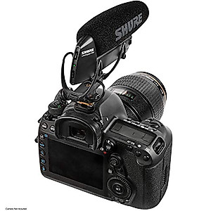 Shure VP83 LensHopper Camera-Mounted Condenser Shotgun Microphone for use with DSLR Cameras and HD Camcorders - Capture Detailed, High Definition Audio with Full Low-end Response