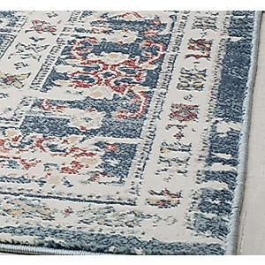 Rugs America Gallagher Collection GL55C Prussian Sundara Transitional Vintage Area Rug 8' x 10'