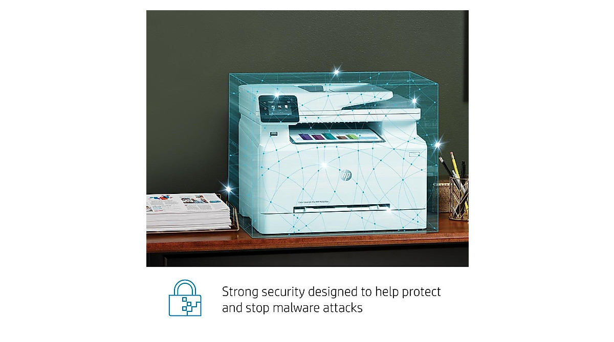 HP Color LaserJet Pro M283fdw Wireless All-in-One Printer | Fast Color ...