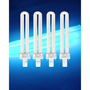 Dameiol 21050 9W Replacement Bulbs Light Compatible DynaTrap DT3009,DT3019,DT3039 Only,6.5 inch Overall Length, NOT Compatible Classic EL-22 4 Pack