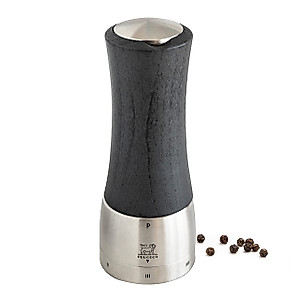 Peugeot - Madras u'Select Manual Pepper Mill - Adjustable Grinder - Stainless Steel & Beechwood, Graphite