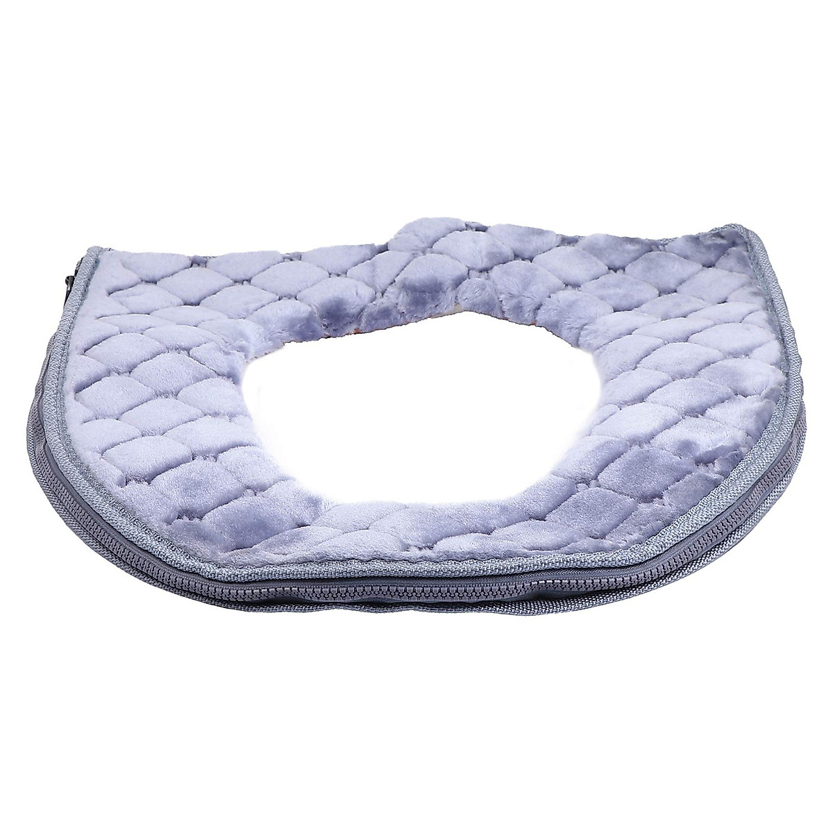 FAVOMOTO Bathroom Seat Toilet Liners Plush Toilet Seat Thickened Cover Plush Bath Cushion Seat Cover Toilet Warmer Padded Family Cushion