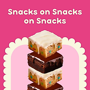 Prime Bites Protein Brownie from Alpha Prime Supplements | High Protein, Collagen Fortified Low Sugar Treat | Delicious Snack | 12 Bars per Box (Cookie Dough Bites)