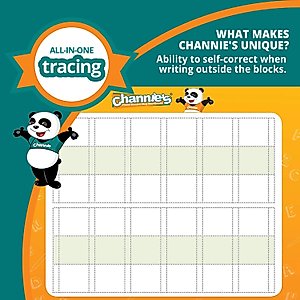 Channie’s Visual Dry Erase Flashcards for Pre-K Through First Grade Students’ to Learn to Trace, Practice &Write Their First 100 Sight Words, Ages 3+, 5.5” x 4.25