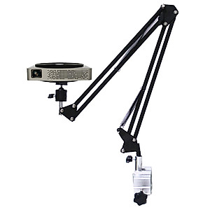 Stand Projector Mount Adapter Flexible Projector Stand Angle Adjustable Projectors Stand Multiple Adjustment Hold up to 2.2 Lbs for Projectors