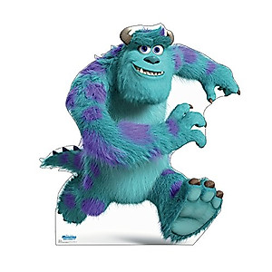 Cardboard People Sulley Life Size Cardboard Cutout Standup - Disney Pixar's Monsters University