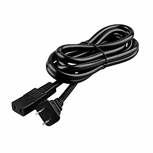 CJP-Geek 8ft 2-Prong Square AC Power Cord Cable Lead Replacement for Tandberg Equipment 3003A 3006A 3009A Power Amplifiers