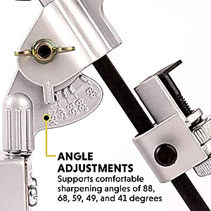 General Tools Drill Grinding Attachment #825 - Drill Accessories - For use with ANSI, OSHA, and UL