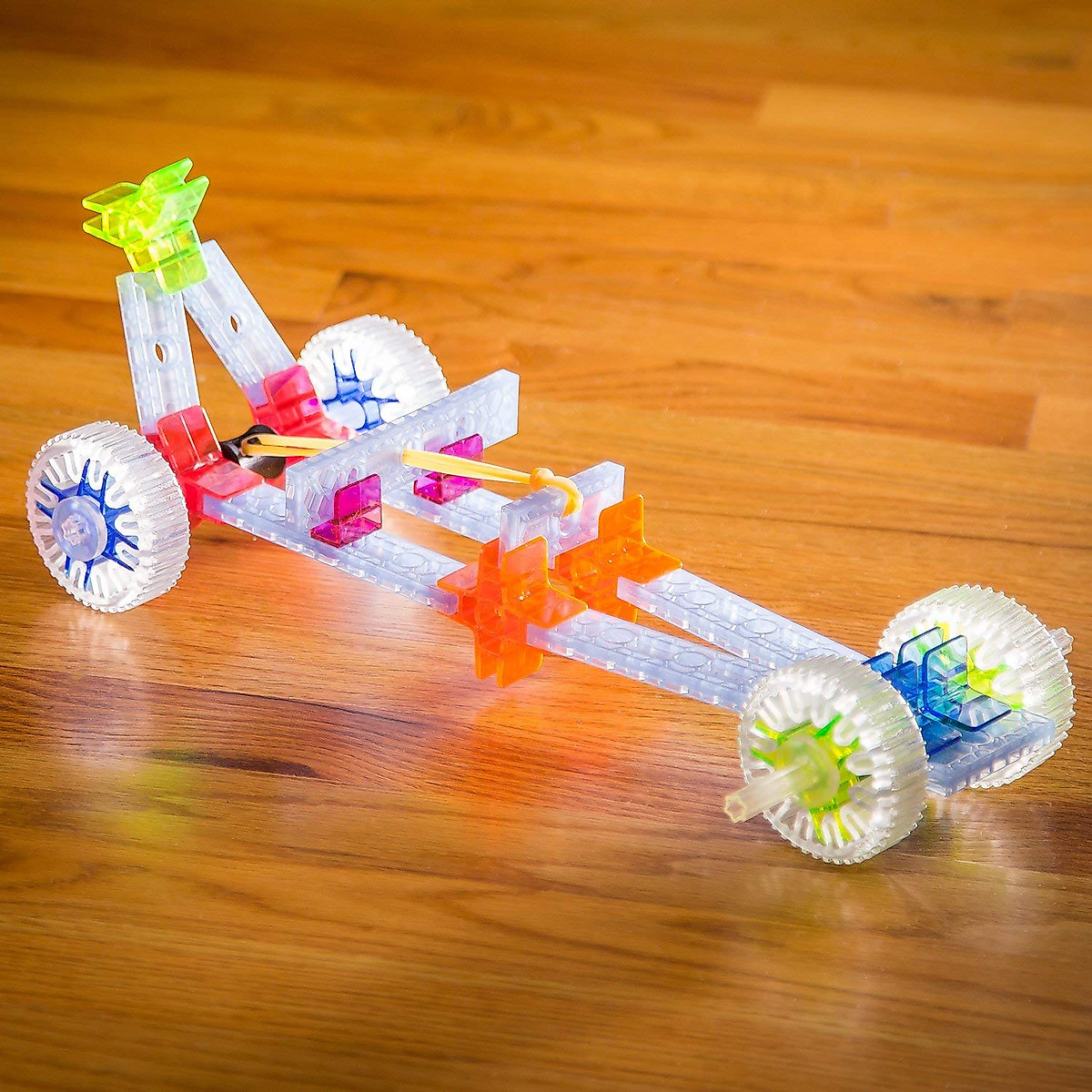 Brackitz Mini STEAM Education Center | STEM Construction Building Block Toy | Sensory Learning Toys for Children PreK-6 | 204 Pc Set