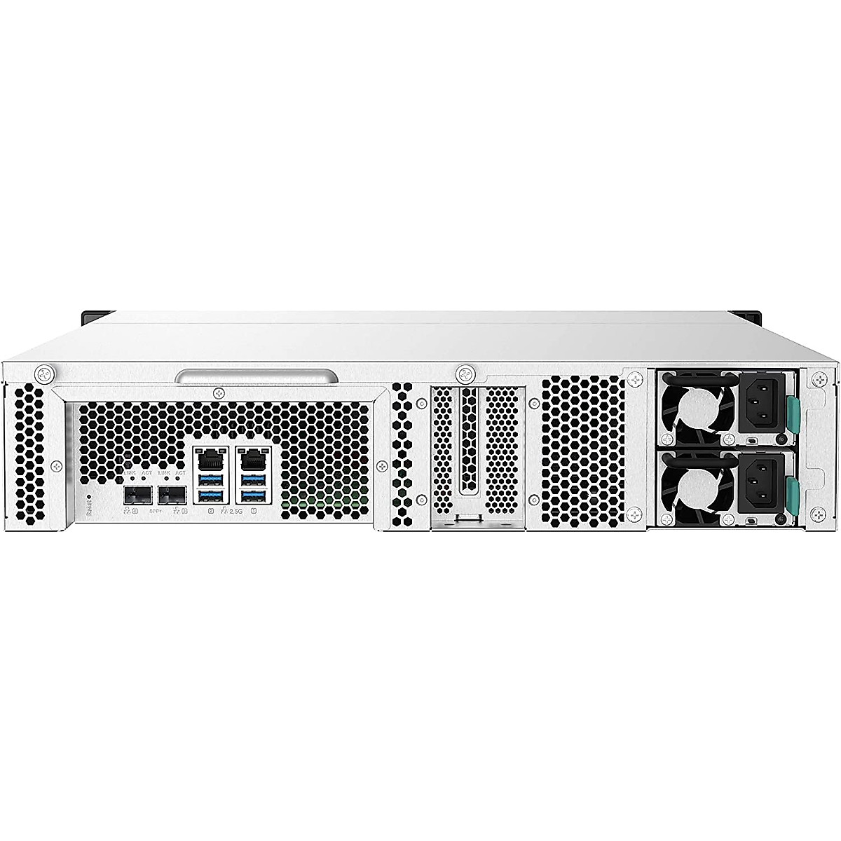 QNAP TS-832PXU-RP-4G 8 Bay High-Speed SMB Rackmount NAS with Two 10GbE and 2.5GbE Ports, Redundant PSU (TS-832PXU-RP-4G-US)