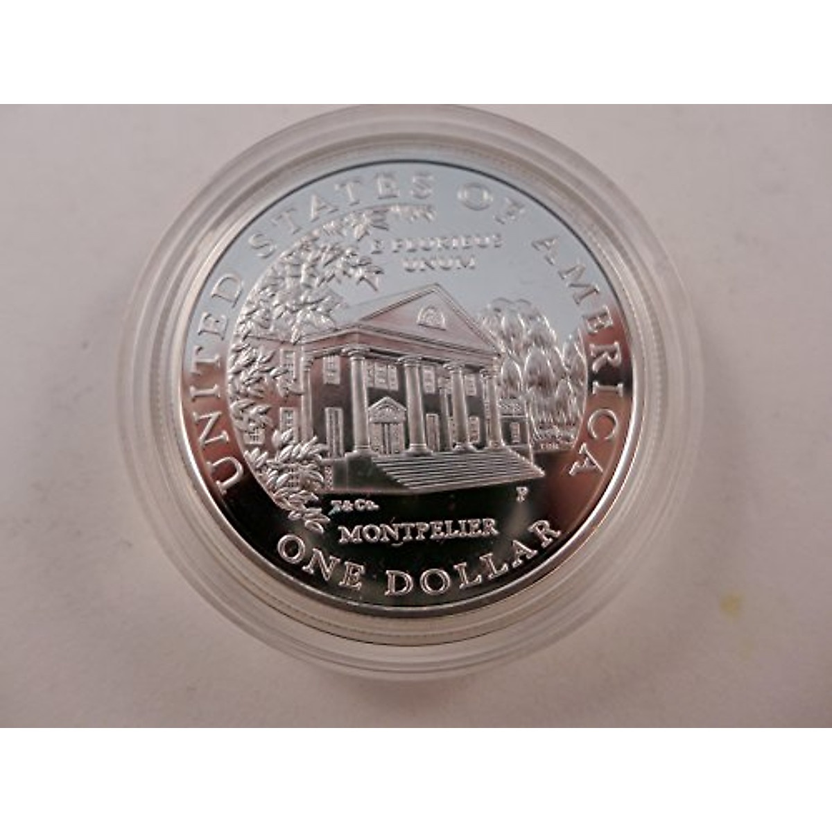 1999 Dolley Madison Silver Dollars Two Piece Set Proof and Uncirculated Gem Uncirculated