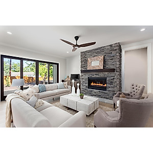 Big Ass Fans Haiku L Smart Ceiling Fan, 52", Black