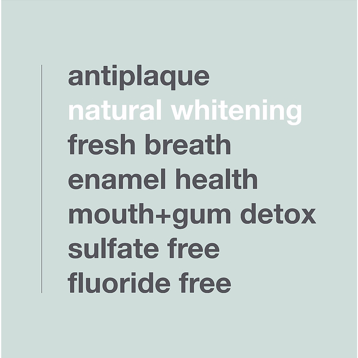 Davids Charcoal Toothpaste for Enhanced Teeth Whitening, Peppermint, Antiplaque, Flouride Free, SLS Free, Enamel Safe, Toothpaste Squeezer Included, Recyclable Metal Tube, 5.25oz