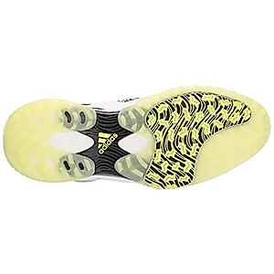 adidas Women's Codechaos 21 Primeblue Spikeless Golf Shoes, Grey One/Core Black/Pulse Lime, 9