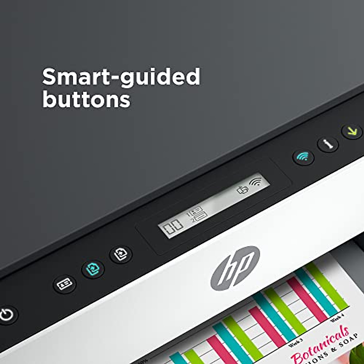 HP Smart -Tank 7001 Wireless All-in-One Cartridge-free Ink -Tank Printer, up to 2 years of ink included, mobile print, scan, copy (28B49A)