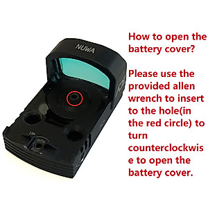 Ade Advanced Optics RD3-021-PRO NUWA-PRO Motion Awake Green Reticle Dot Sight for Springfield Hellcat OSP/PRO, Sig P365XL Spectre Comp, Canik TP9 Elite SC/Mete MC9, Mossberg MC2SC, Kimber R7 Mako