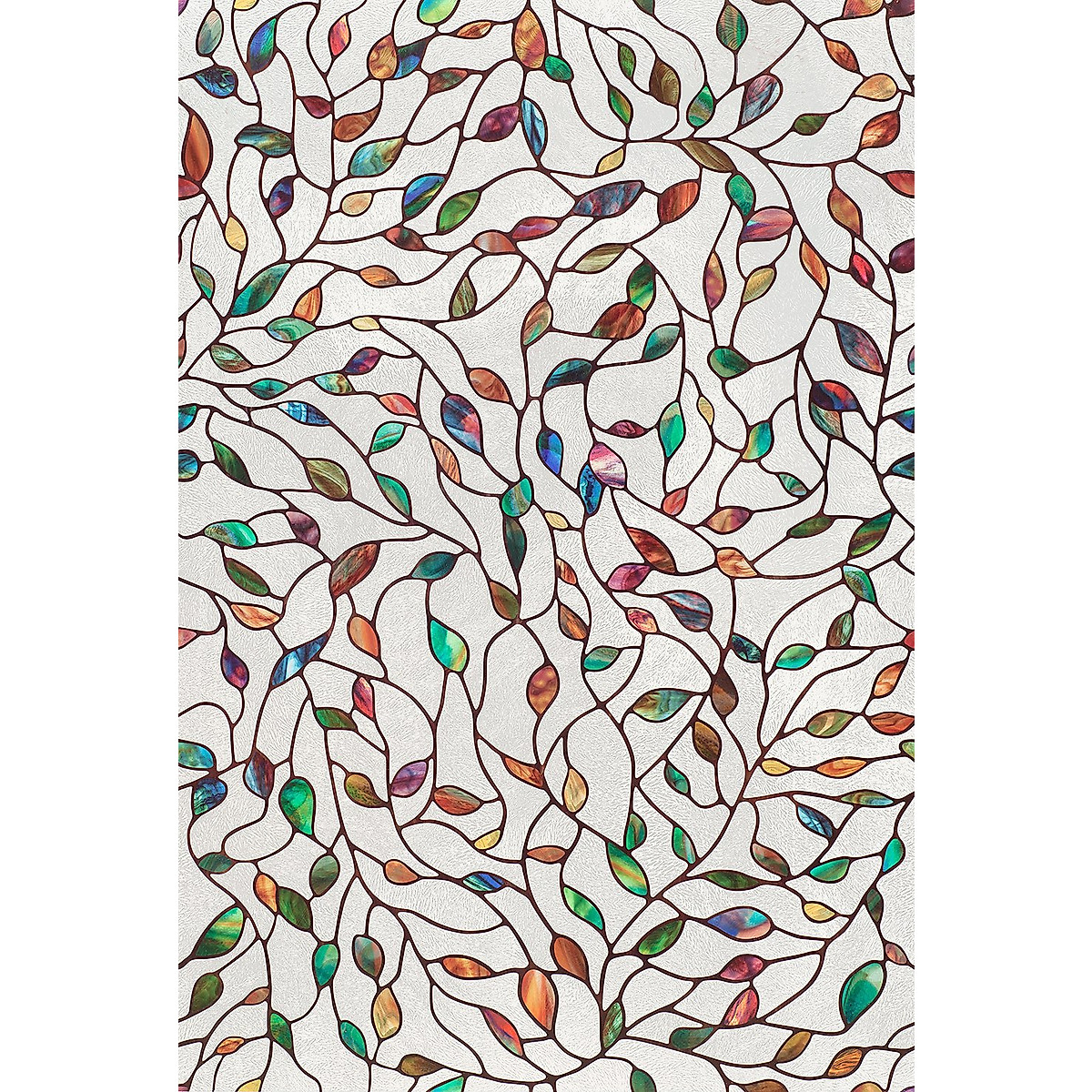 Artscape 02-3021 New Leaf Window Film, 24" x 36", Multi Color