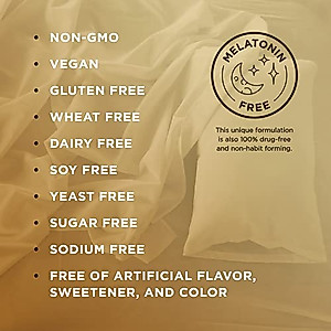 Solgar Sleep & Stress Support, Vegetable Capsules, Melatonin Free, Helps Relax, Calm You, Fall Asleep Quickly, Improve Sleep Quality with Valerian, Passionflower, Hops, Non-GMO, 15 Servings, 30 Count