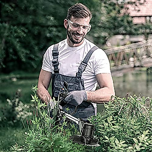 Cordless Lawn Edger Battery Powered, 21V Electric Lawn Edger Edger Lawn Tool for Home Garden, Lawn, Yard, Bush Trimming & Pruning