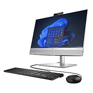 HP EliteOne 840 G9 All-in-One Computer - Intel Core i5 12th Gen i5-12500 Hexa-core (6 Core) 3 GHz - 8 GB RAM DDR5 SDRAM - 256 GB M.2 PCI Express NVMe SSD - 23.8" Full HD 1920 x 1080 Touchscreen