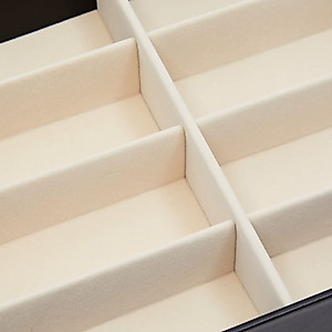 Juvale 8 Slot Sunglasses Organizer Storage, Eyeglasses Holder for Home Multiple Glasses Display Case (12.7x9.8 in)