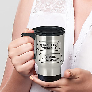 SpreadPassion Germany Travel Mug, Germany Gift Idea, Gift for Germany Lover, Birthday Christmas Basket gag Gift Idea