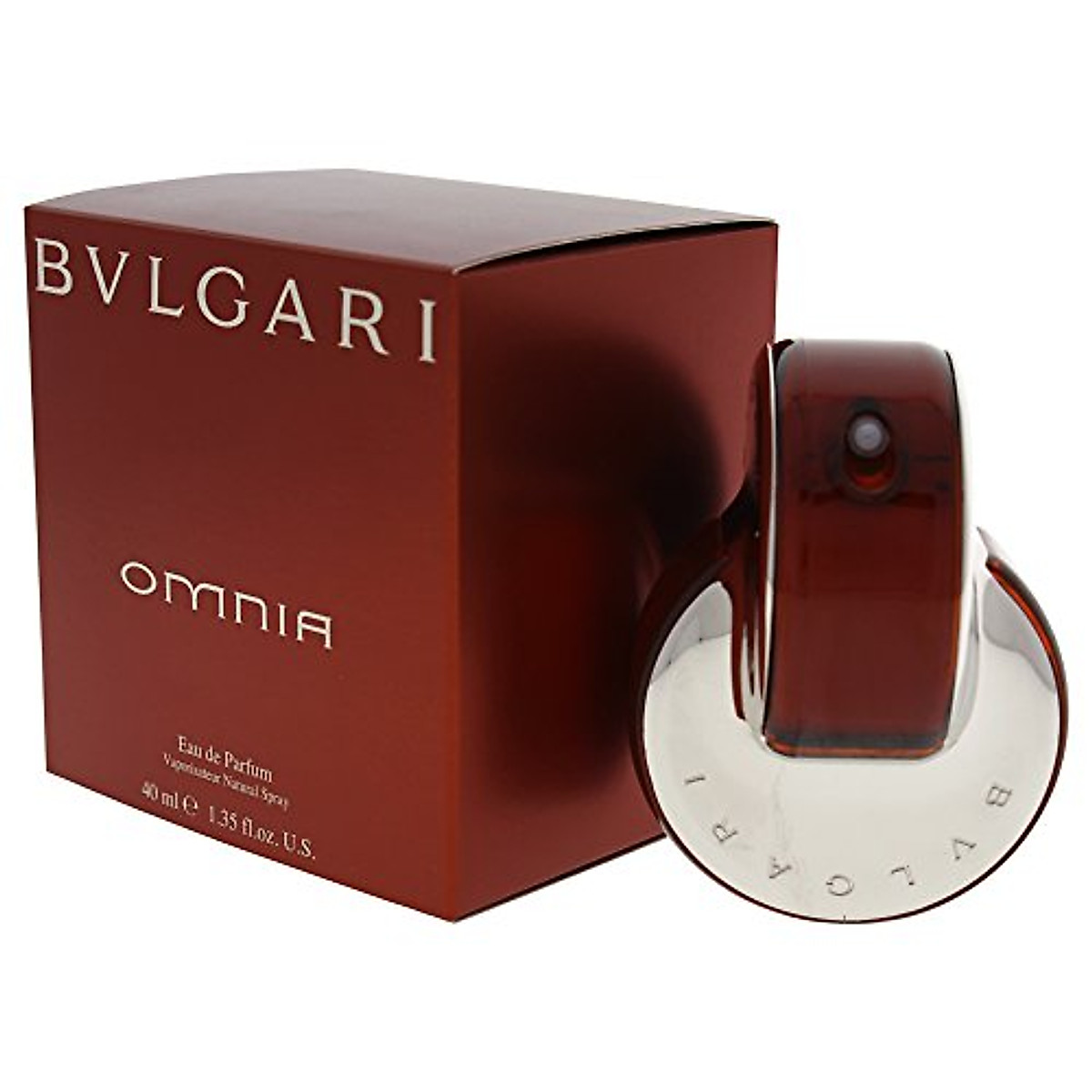 Bvlgari Omnia By Bvlgari For Women. Eau De Parfum Spray Red / Silver 1.33 Ounces