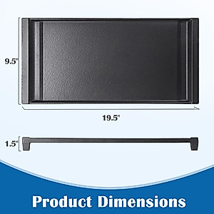 WB31X24738 Griddle Replacement for GE Appliance Gas Range, Stove Top Griddle for GE Range Center JGBS66REKSS JGBS66EEK3ES JGB700SEJ4SS JGB700FEJ2DS JGS760SPSS JGB860FEJ1DS Gas Stoves