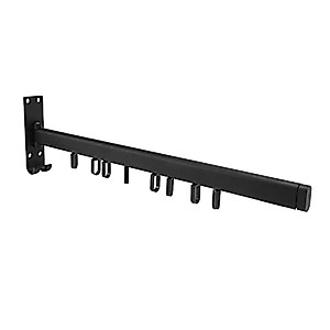 Natudeco Clothes Drying Rack Wall Mounted Clothes Rack Space Saving Dryer Rack Retractable Laundry Drying Rack for Outdoor Balcony Laundry Bathroom
