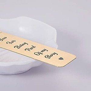 Teacher Gift Christmas Stocking Stuffers Thank You Gifts Bookmark Appreciation Gift for Teacher Mentor Employees Birthday Bookmark with Tassel for Friend Book Lover Coworker Graduation Leaving Present