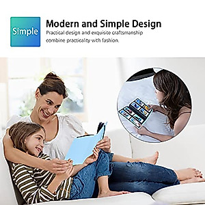 192 Photos Album for Fujifilm Instax Mini Camera, 2x3 Photo Album Book for Fujifilm Instax Mini 11 12 9 90 70 40 8 Instant Camera, Polaroid Snap PIC-300 Z2300 Camera, Polaroid 2”x3” ZINK Pictures,IceBlue