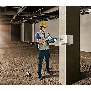 Bosch Professional GBL 18V-120 18V System Battery Blower (Including 4X Attachments, Standard Nozzle, Extension Tube, Drill Hole Nozzle, Dust Collection Container, Battery/Charger Not Included)